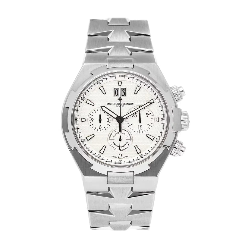 Vacheron Constantin 42mm White Dial Stainless Steel Watch