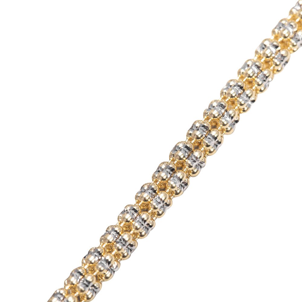 10K SOLID GOLD ICE LINK CHAIN